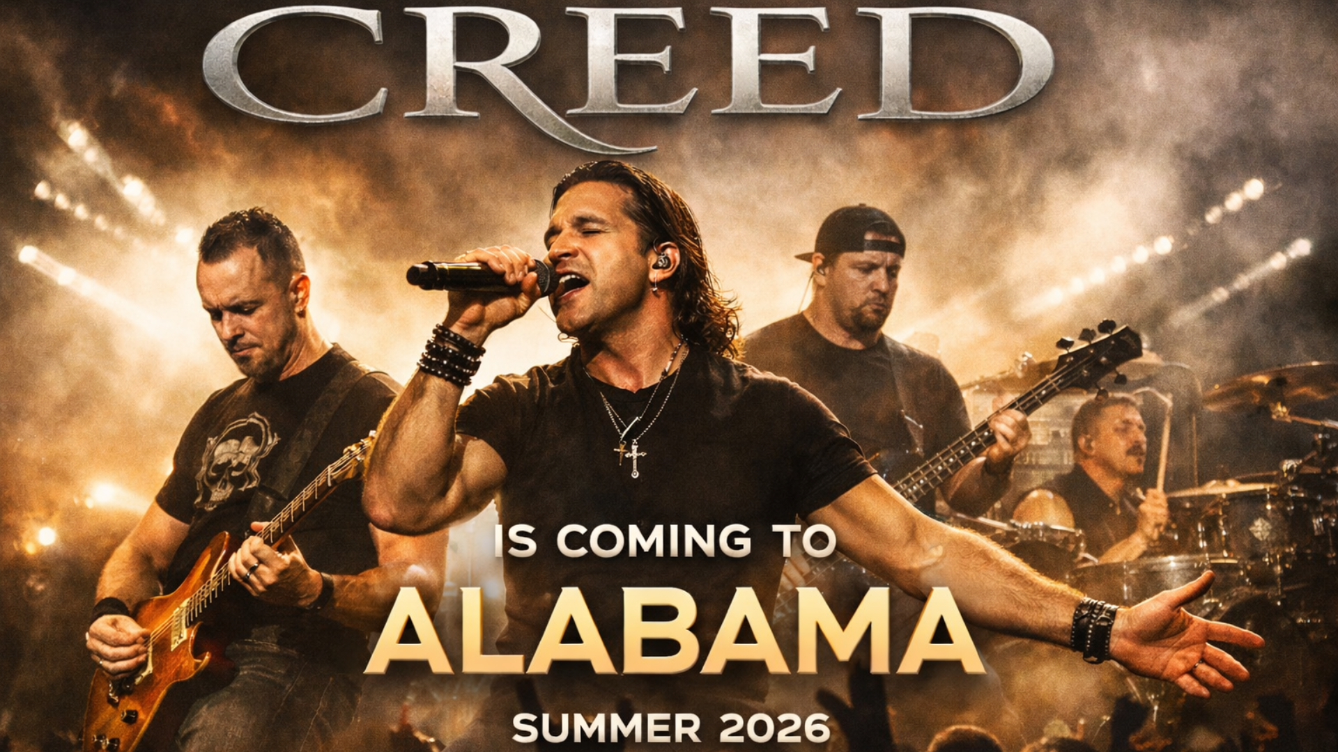 Creed to Bring Reunion Tour to Alabama Concert Stages Live ...